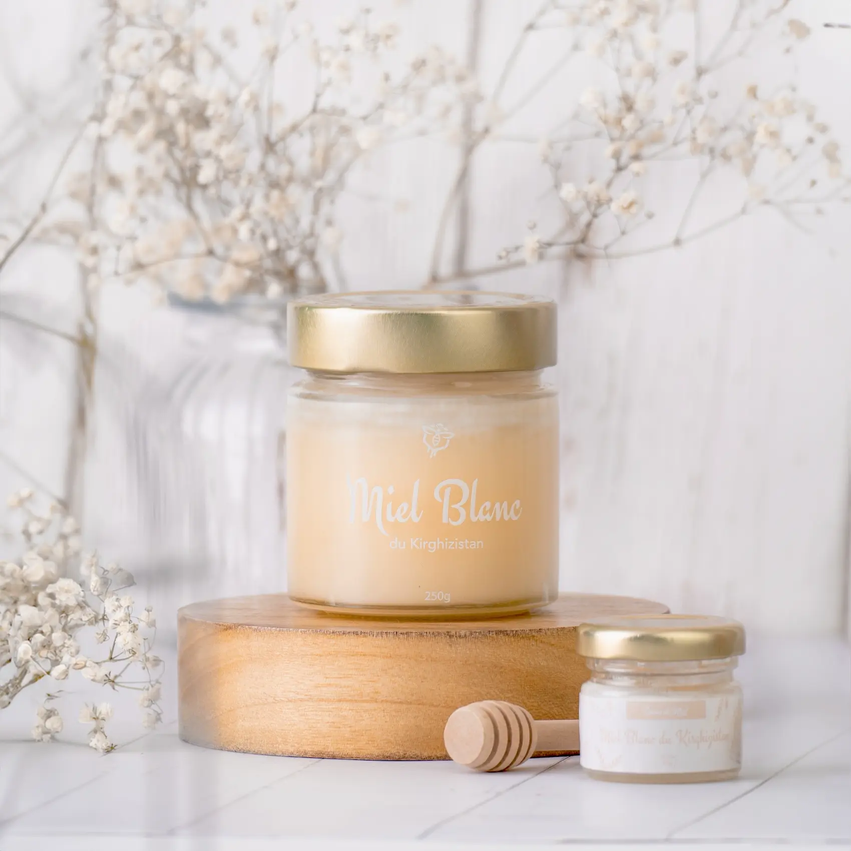 Miel Blanc du Kirghizistan | Miel Blanc de Haute Qualité
